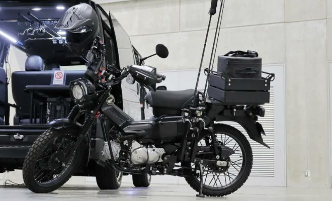 RUN-GUN CT125 HUNTER Cub TOUGH SPEC BLACK CONCEPT － 装着パーツ - オグシ ...